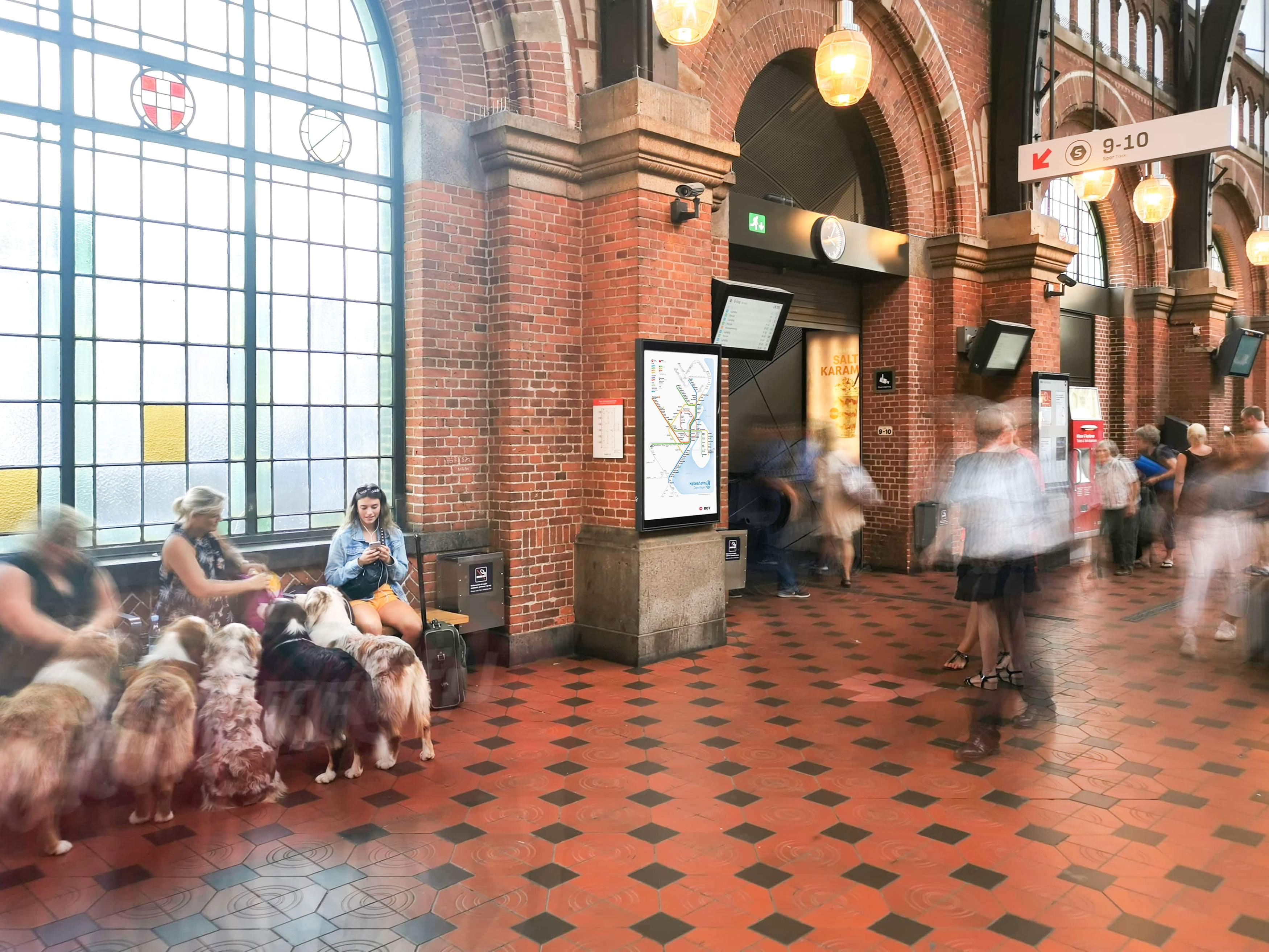 Nyt linjekort for tog i København